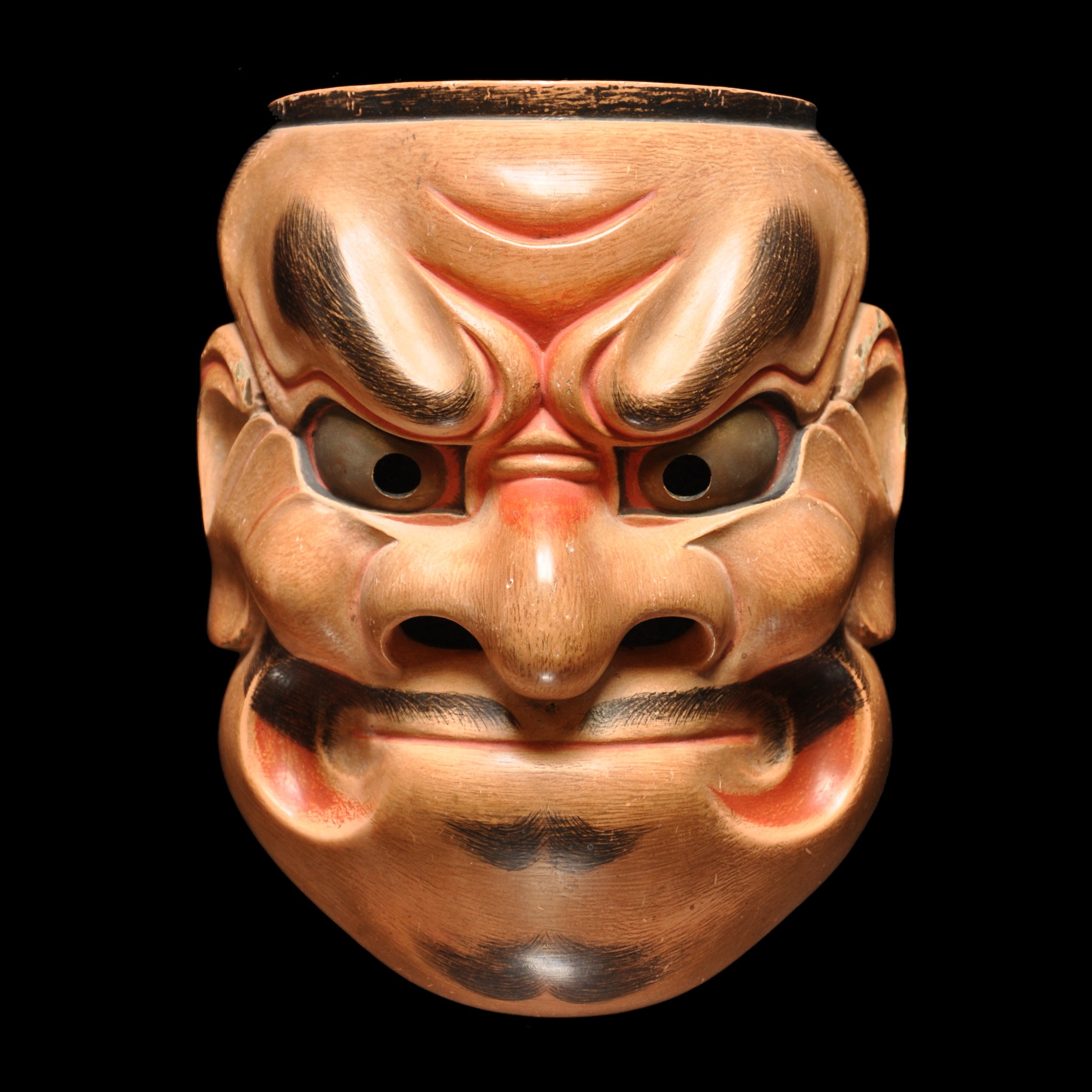 Traditional Japanese Noh Masks